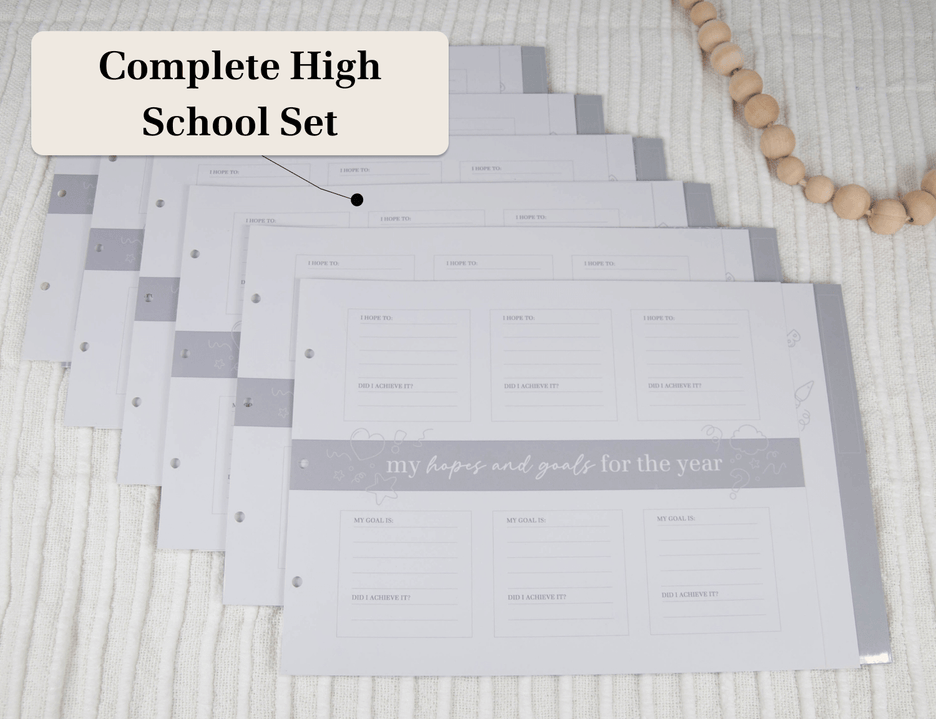 High School Memory Book Pages | Hazelwood Memories