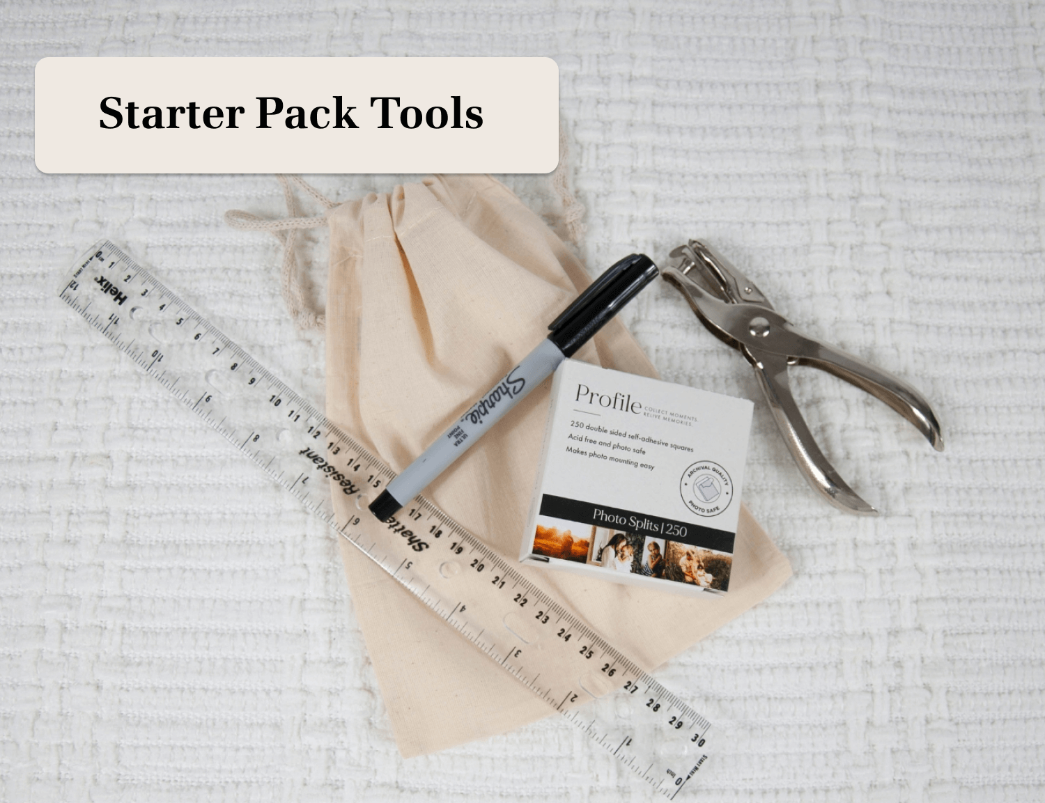 Memory Book Starter Pack | Preserve Precious Memories